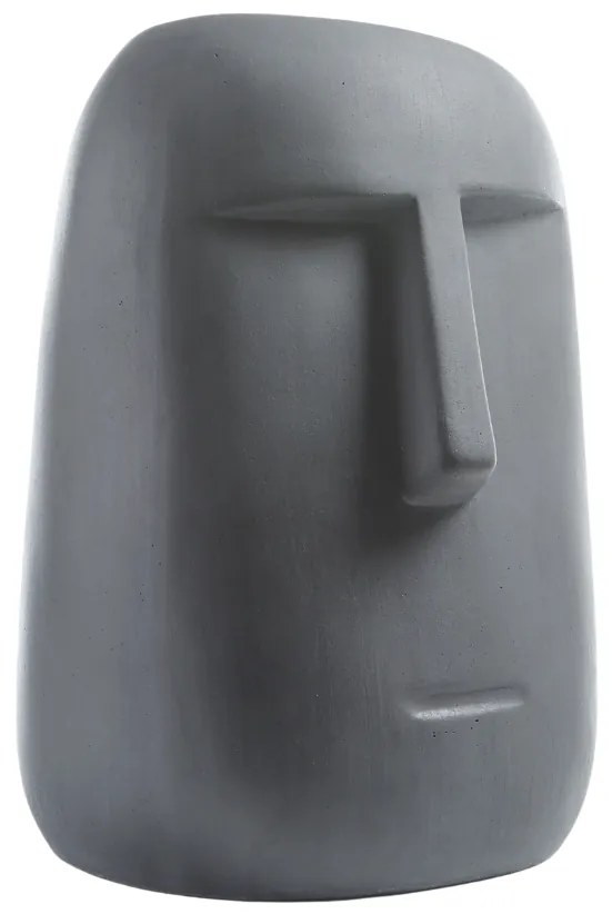 Tmavě šedá dekorativní soška Kave Home Levia 47 cm