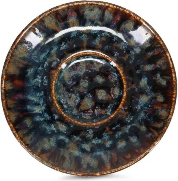Hnědý porcelánový podšálek ø 13,5 cm Resto – BonBistro
