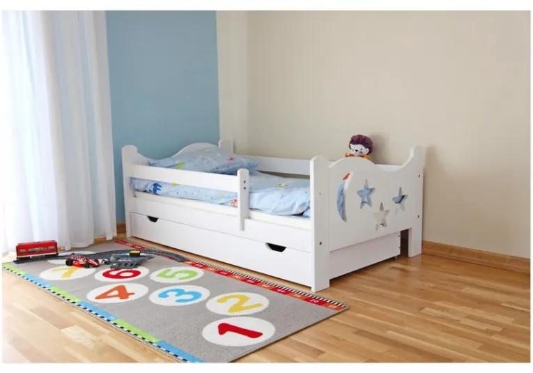 Via-nábytek Dětská postel s roštem Mája 80 x 180 Povrchová úprava postele: Moření odstín olše