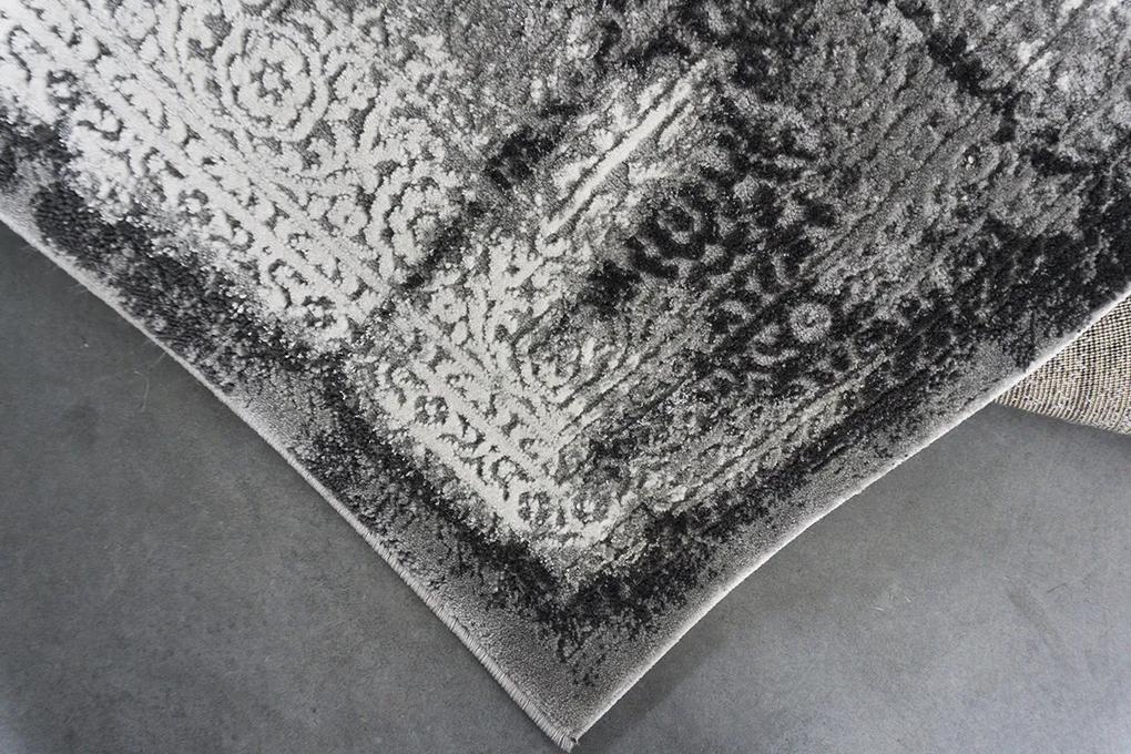 Berfin Dywany Kusový koberec Zara 8372 Grey Star - 120x180 cm