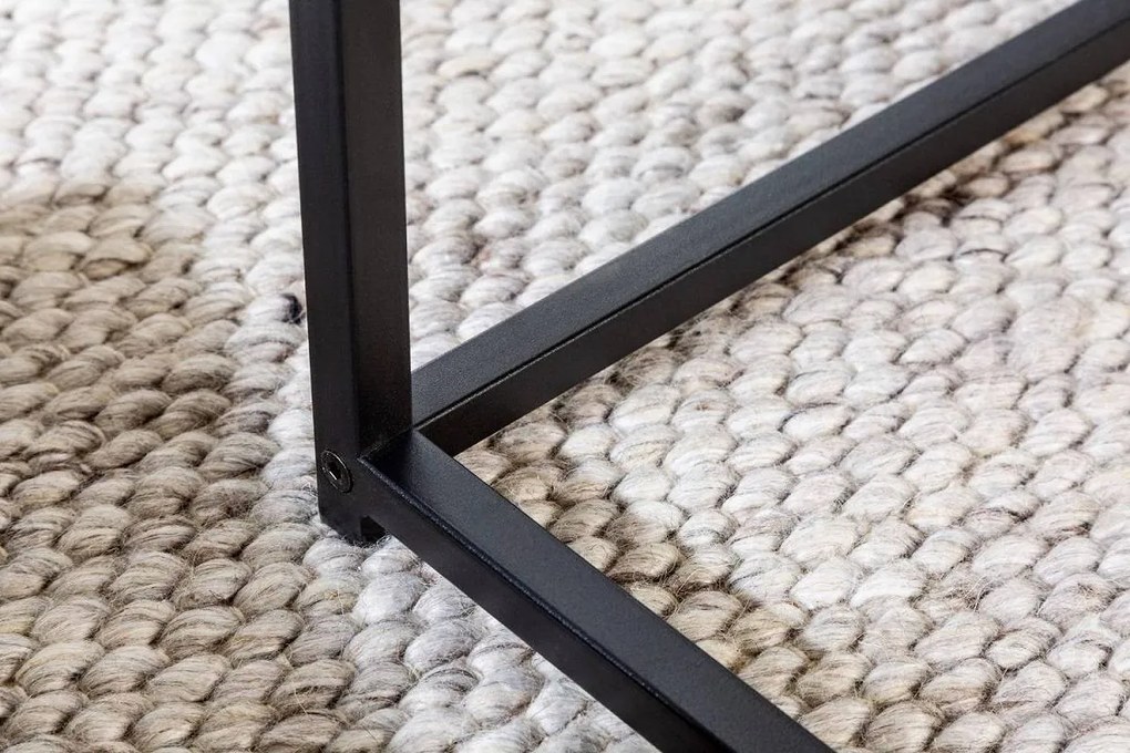 Sada odkládacích stolků Maille 50 cm černý jasan