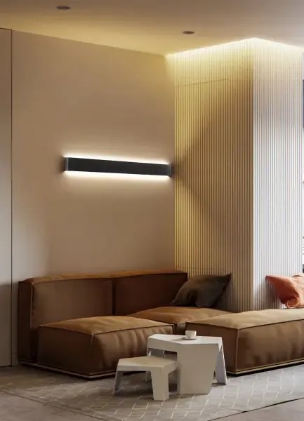 Designové nástěnné svítidlo Galasso 110 černá