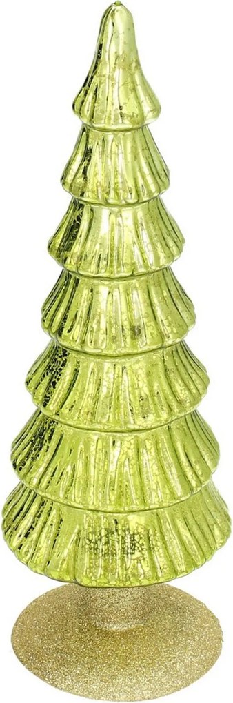 Dekorace Green Chritmas Tree 28cm
