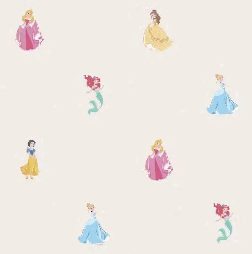 Licenční tapeta Disney Sweet Princesses PR3025-3, 10,05x0,53 m