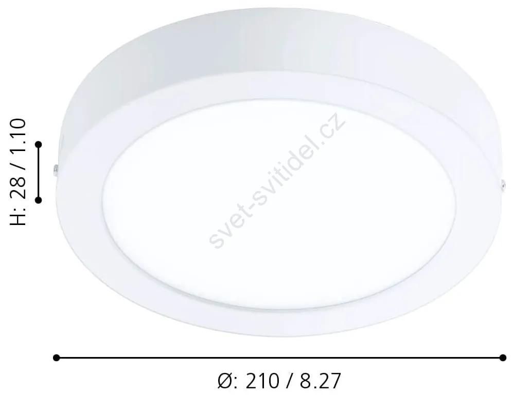 Eglo Eglo 900103 - LED Stmívatelné koupelnové svítidlo FUEVA-Z  LED/16,5W/230V IP44 EG900103