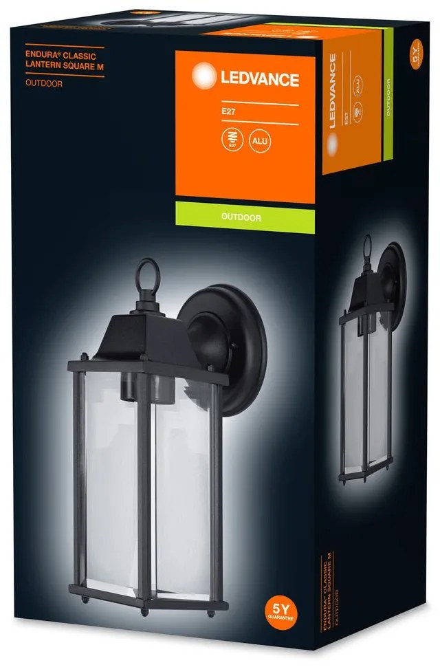 Elegantní venkovní LED lucerna E27 ENDURA CLASSIC LANTERN M