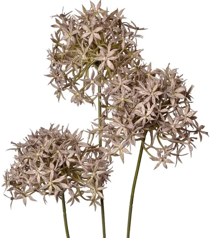 Umělá květina zelený okrasný česnek - 62 cm