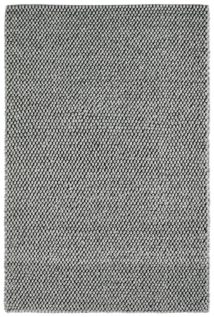 Obsession, Ručně tkaný kusový koberec Loft 580 SILVER, 160x230, šedá, kancelář
