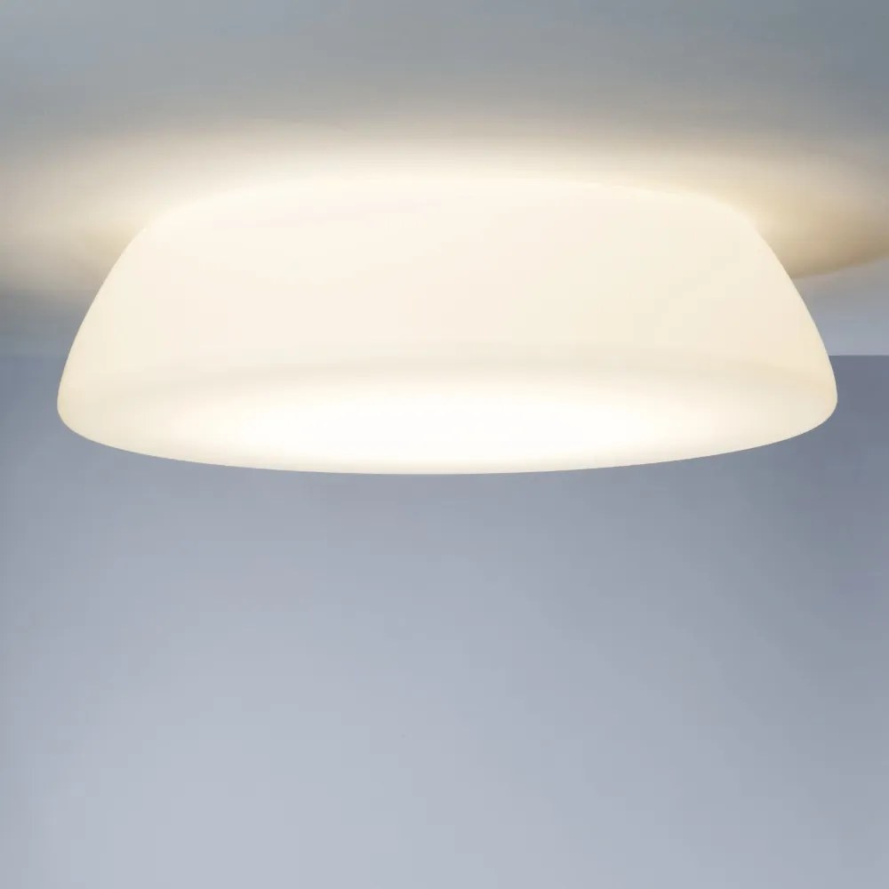 Lucis S0.K5.B50 Bowl, skleněné stropní svítidlo s neviditelným uchycením LED 10,6W 3000K, průměr 50,5cm