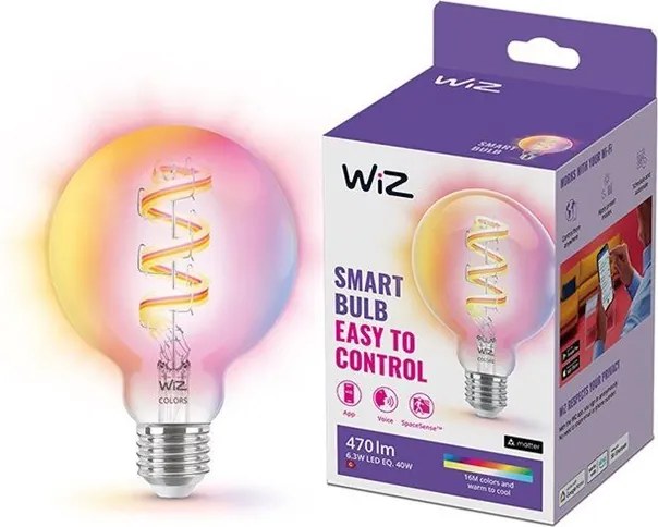 B6926 Wiz smart bulb 470lm 6,3W žárovka globe