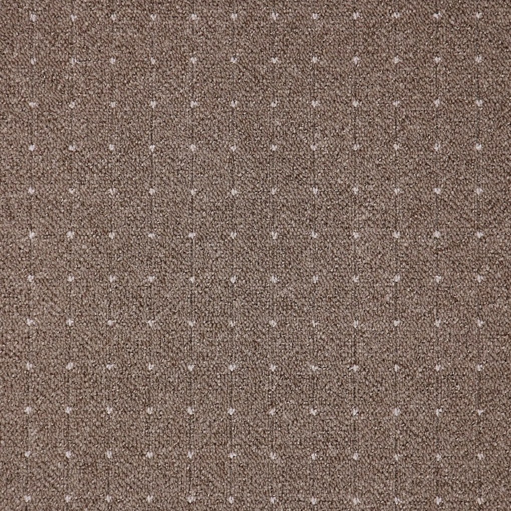 Condor Carpets, Metrážový koberec Udinese hnědý - neúčtujeme odřezky z role, na míru, šíře 4m, hnědá, filc, chodba / předsíň