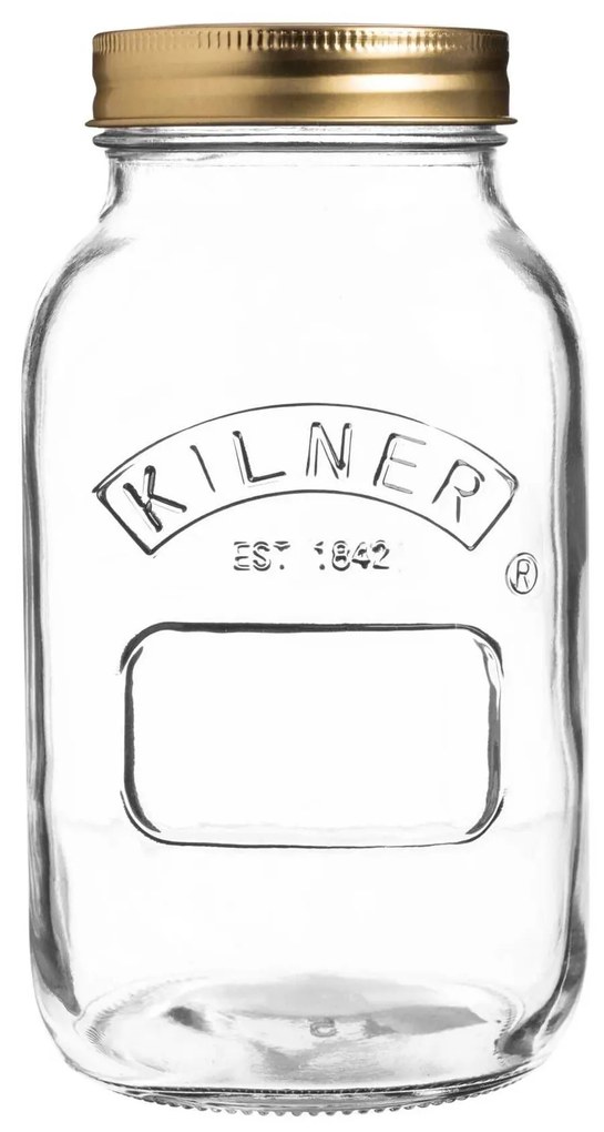 Kilner Preserve zavařovací sklenice s víčkem, 1 l, 0025.401