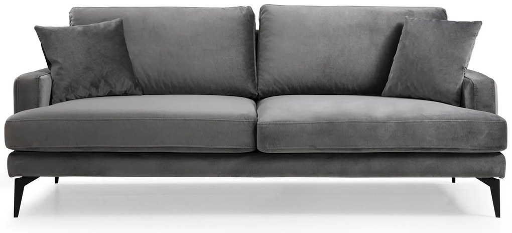 Atelier del sofa třímístná pohovka PAPIRA šedá 560ARE1309