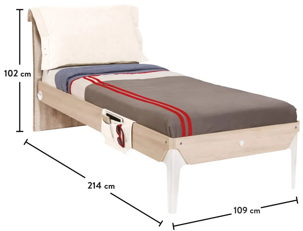 Čilek Studentská postel 100x200 cm Duo