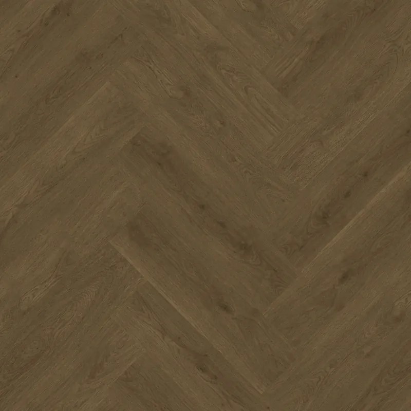 Vinylová podlaha BRASED Objectline Herringbone (HB) lepený 9785 Dub Vigo kouřový 4,92 m²