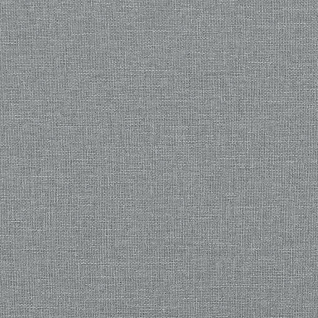 vidaXL Válenda 90 x 190 cm textil [354215] Barva: světle šedá