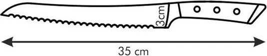 TESCOMA Nůž na chléb AZZA 22 cm