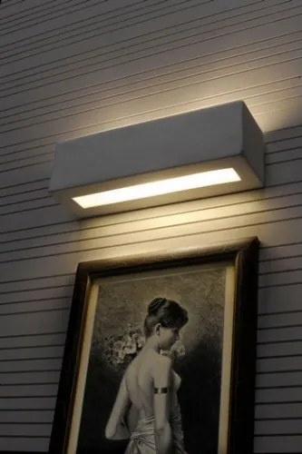 Nástěnné keramické svítidlo SOLLUX Vega E27 1x60W bez zdroje SL.0006 bílá