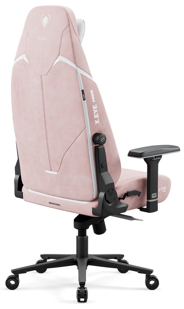 Herní židle Normal Size, černo-růžová: Diablo X-Eye Prime Akira Pink