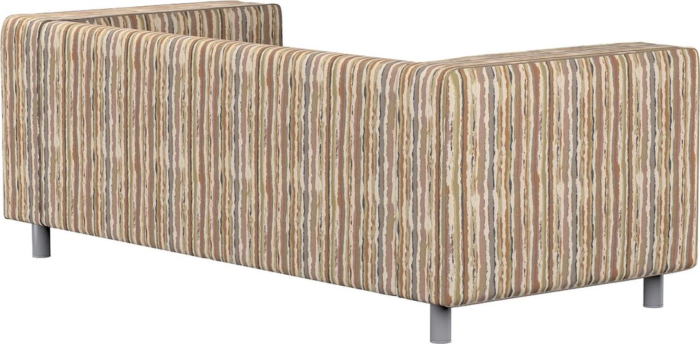 Potah na pohovku IKEA Klippan 2-místná barva béžová látka pletený vzor, vzorované