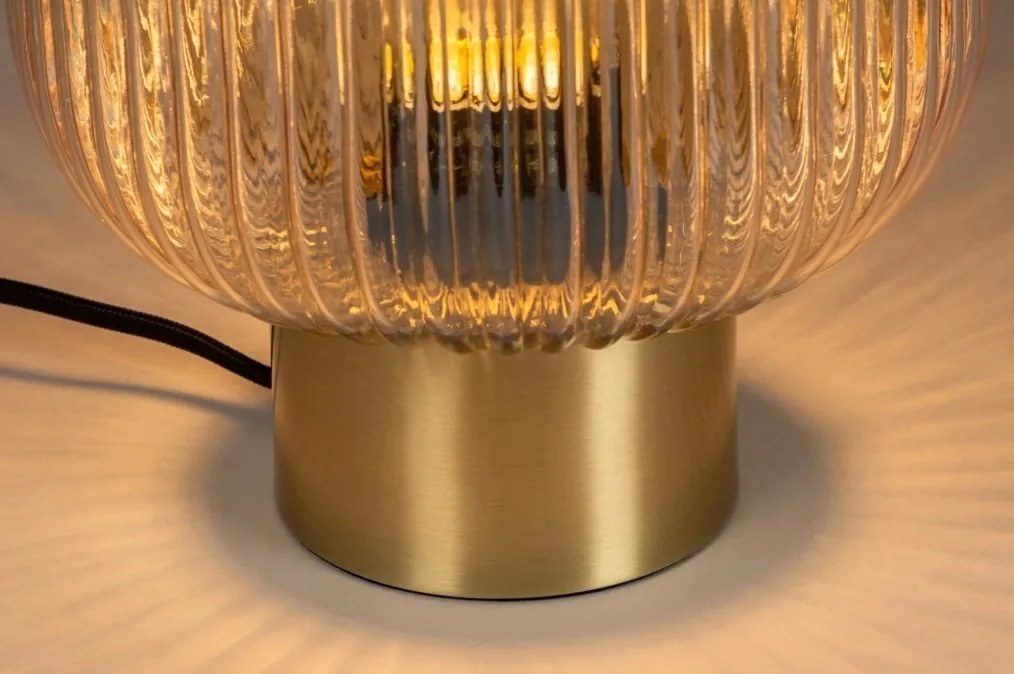 Stolní lampa Diverse Gold