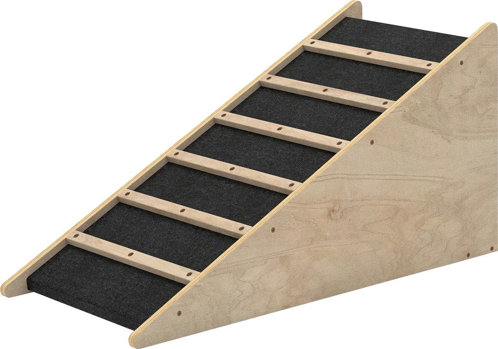 PawHut rampa pro psy protiskluzová pomůcka pro vstup do kufru auta do 20 kg pro středně velké psy 90x40x45cm lehká a stabilní | Aosom.de