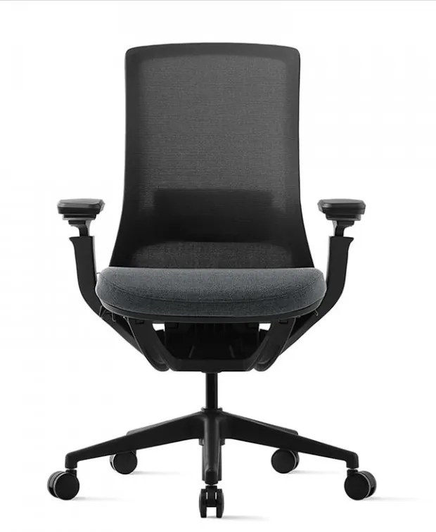 Office Pro Kancelářská ergonomická židle ROLY BLACK - síťovina Černá