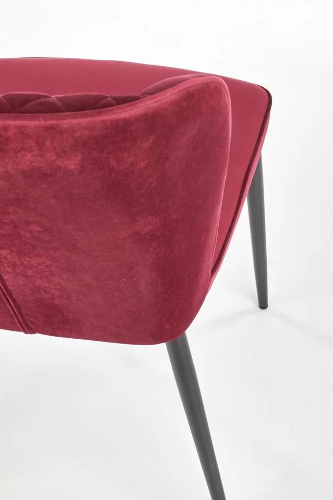 Designová židle Olivie bordó