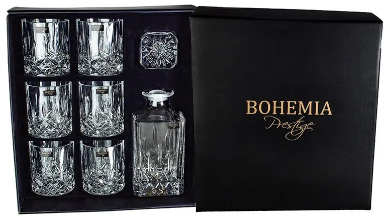 BOHEMIA PRESTIGE CLASSICO WHISKY SADA 1+6 KS N