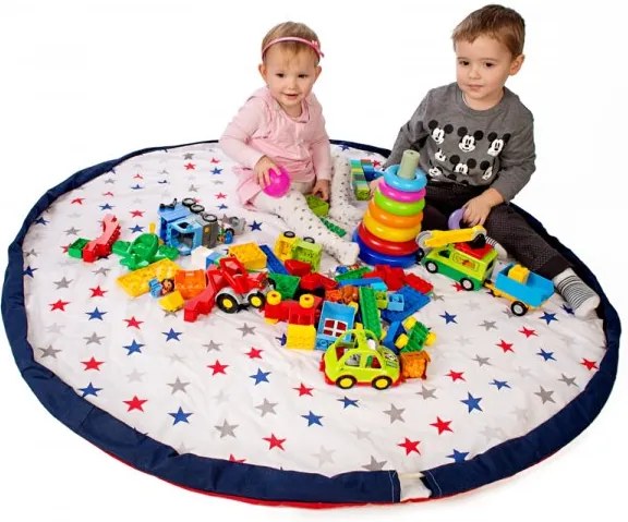 Hrací deka - vak na hračky 130 cm - 16 vzorů