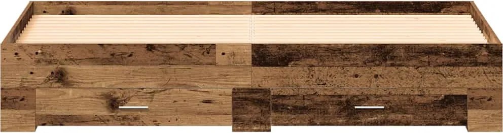 Rám postele Staré dřevo 180 x 200 cm Kompozitní dřevo 3333960