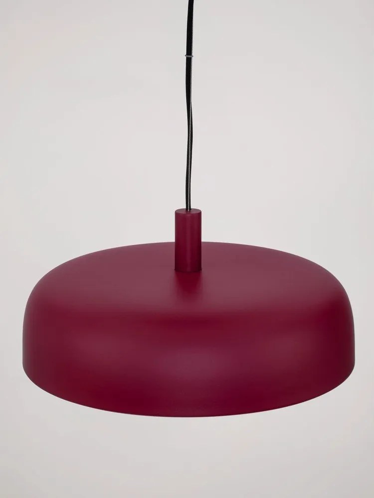 Vínové hliníkové LED stmívatelné závěsné svítidlo ø 40 cm Noelia – Nova Luce