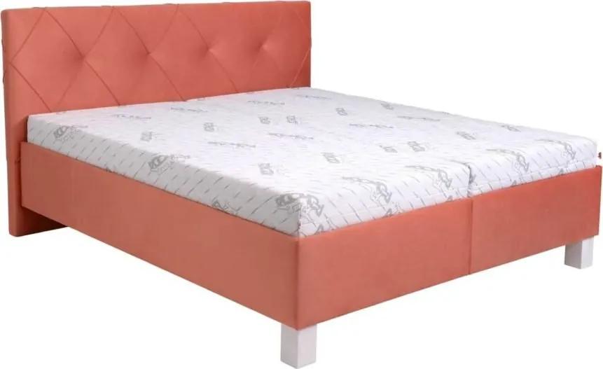 Pohoda Čalouněná postel NAIROBI s úložným prostorem a volně loženou matrací | Látka: Aragon 74,Šířka matrace: 180 cm