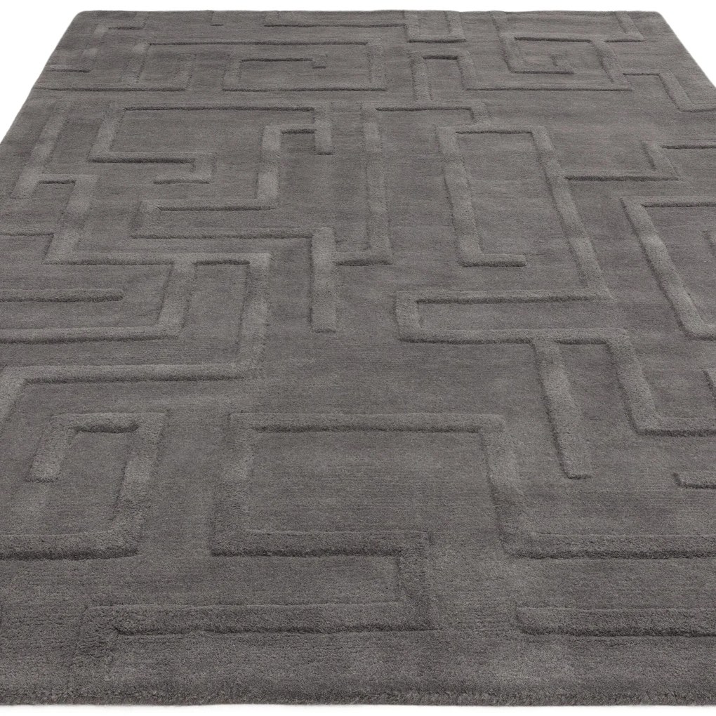 Tribeca Design Kusový koberec Parva Charcoal Rozměry: 200x290 cm