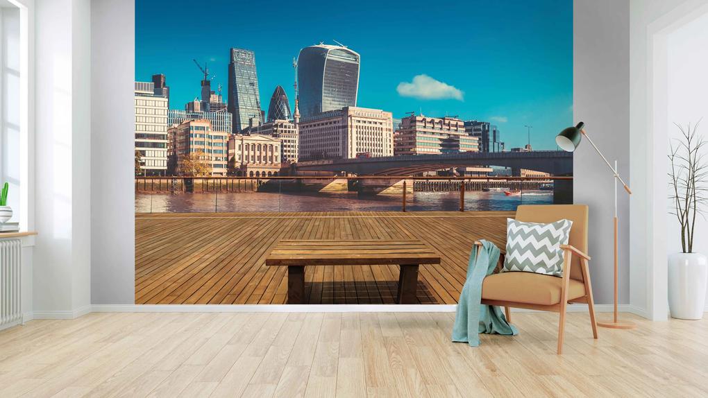 Malvis 3D Tapeta výhled na Londýn Vel. (šířka x výška): 216 x 140 cm