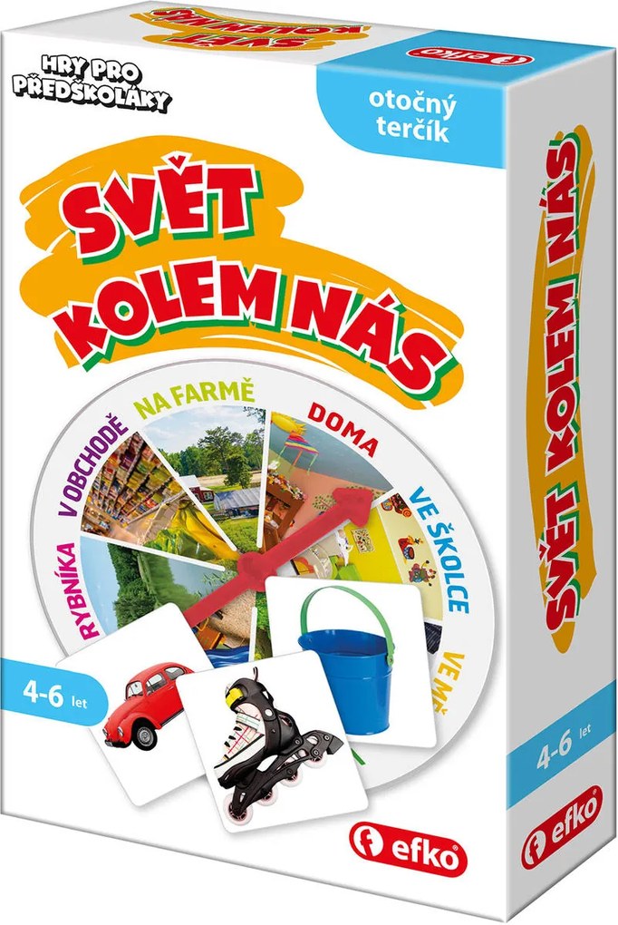 EFKO Hry pro předškoláky Svět kolem nás *SPOLEČENSKÉ HRY* ef54872