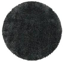 Hans Home | Kusový koberec Fluffy Shaggy 3500 grey kruh - 160x160 (průměr) kruh