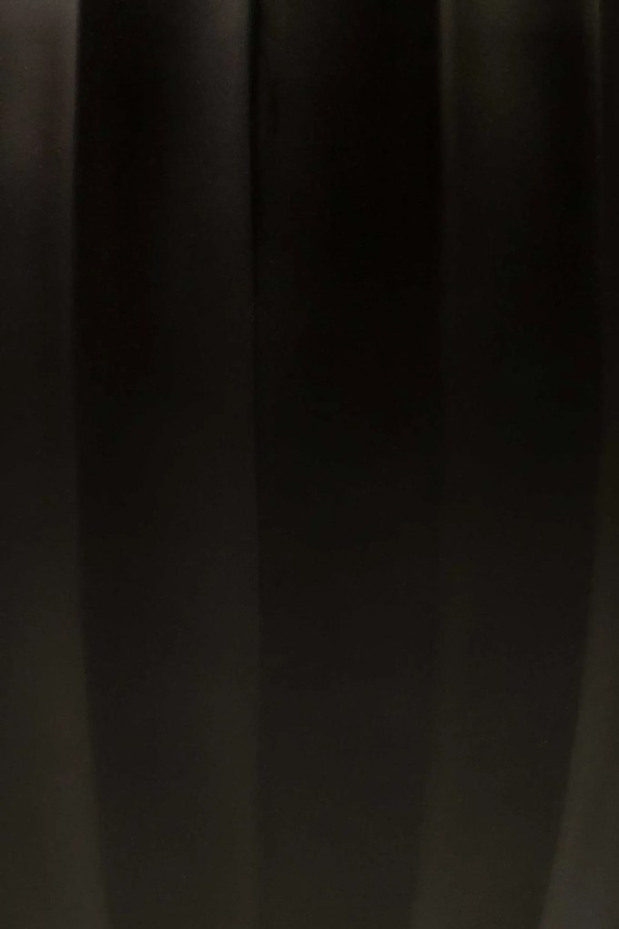 Designový květináč VEKRA , sklolaminát, výška 40 cm, černá