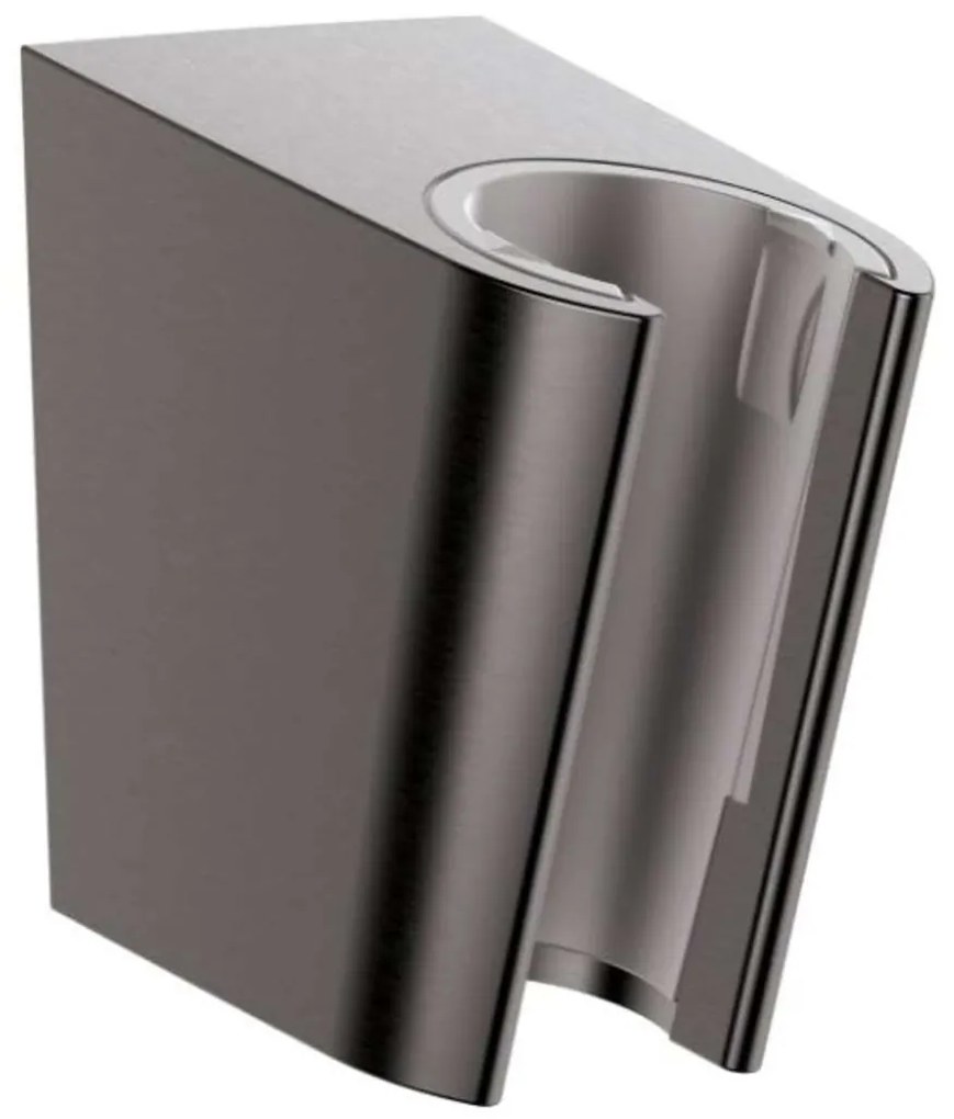 Hansgrohe - Sprchový držák Porter S, kartáčovaný černý chrom 28331340