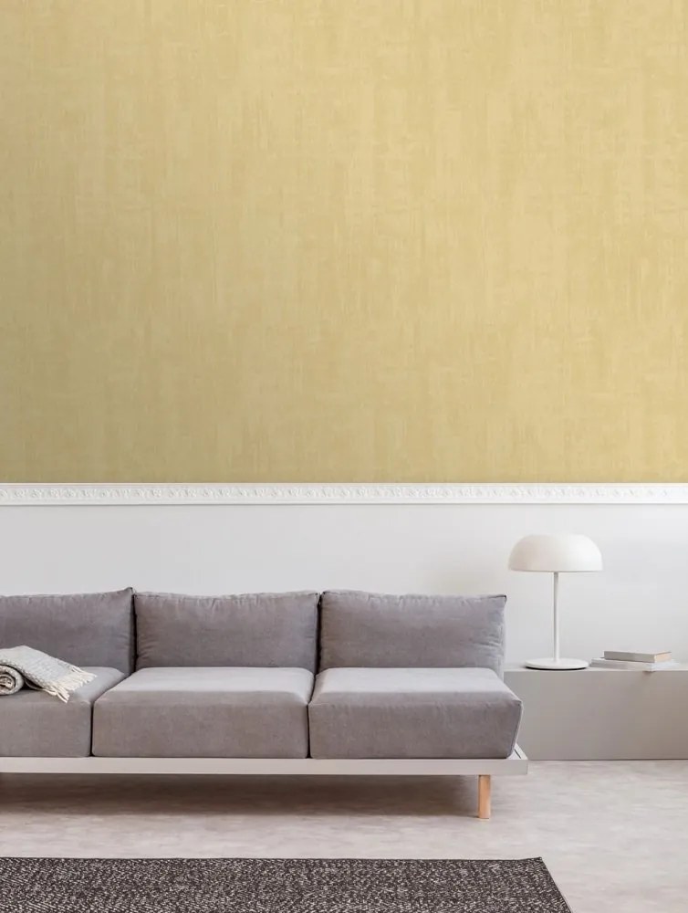 Luxusní okrová vliesová tapeta na zeď, EE22504, Essentials, Decoprint