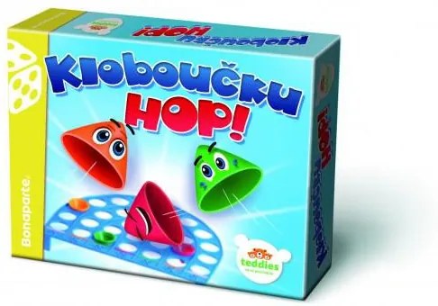 Bonaparte Kloboučku, hop! společenská hra v krabici