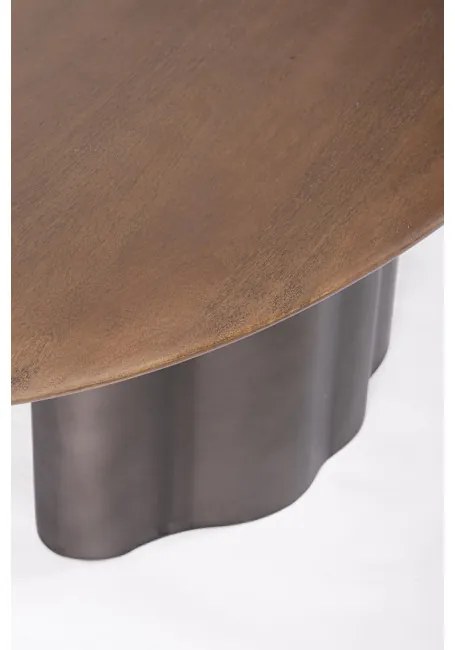 BIZZOTTO Oválný jídelní stůl RAWLING 200X100 cm 0747475