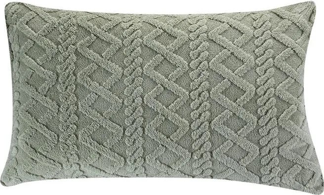 Sada 2 ks povlaků na polštáře INVERNO zelená 50 x 70 cm