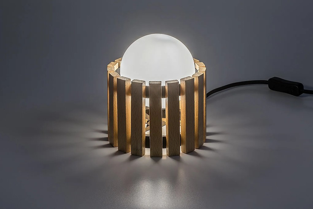 Rabalux NOXELLE stolní dřevěná lampa 74420