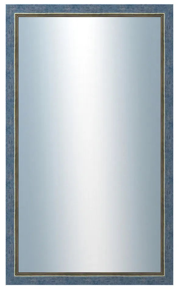 DANTIK - Zarámované zrcadlo - rozměr s rámem cca 60x100 cm z lišty CARRARA šedá (2949)