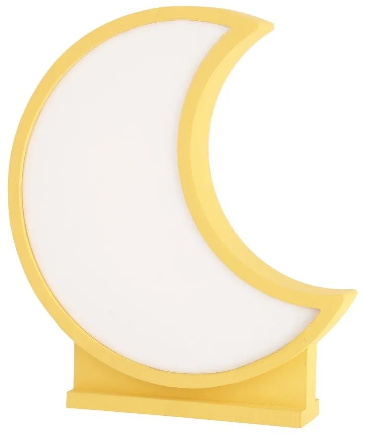 Žlutá dětská lampička Moon – Candellux Lighting