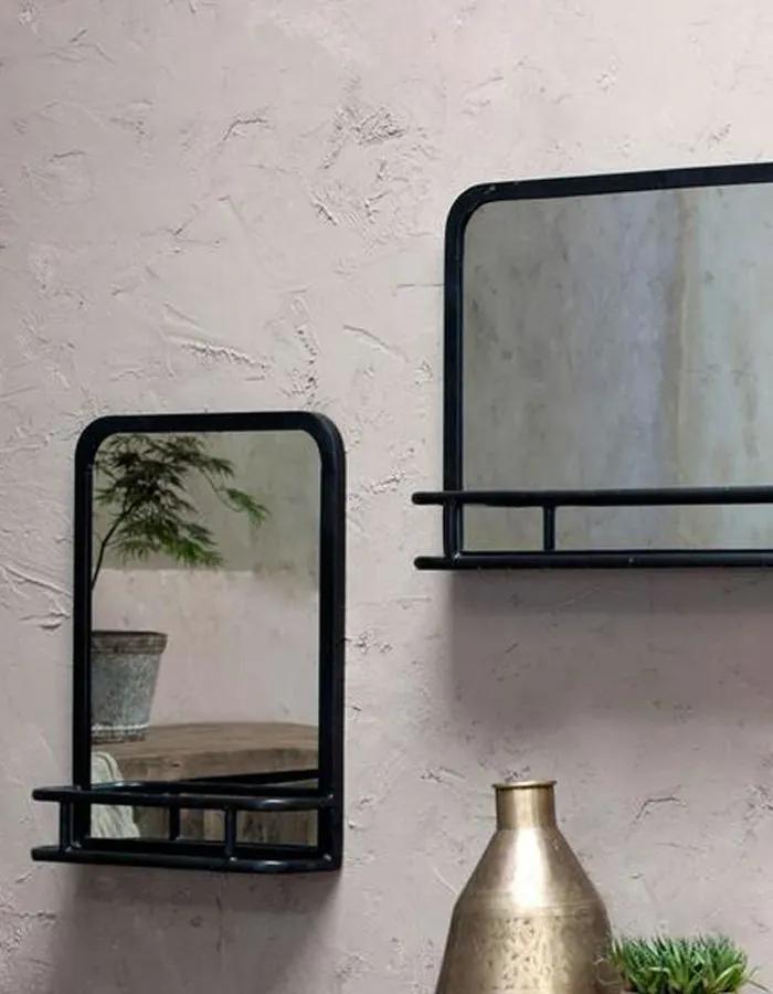 Zrcadlo Demsa s poličkou 60 x 45 x 12 cm