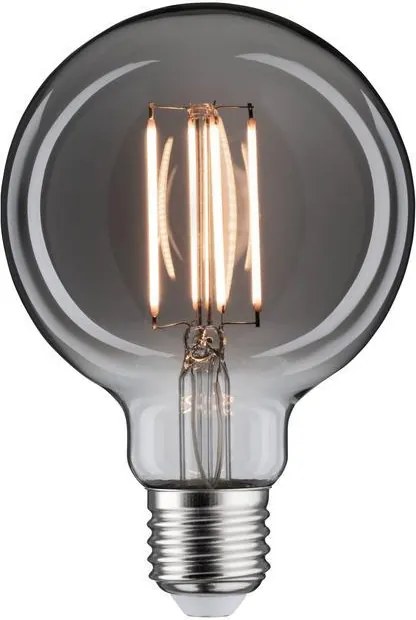 Paulmann 28608 LED vintage kouřová žárovka, 8W LED E27 2200K stmívatelná, výška 14cm