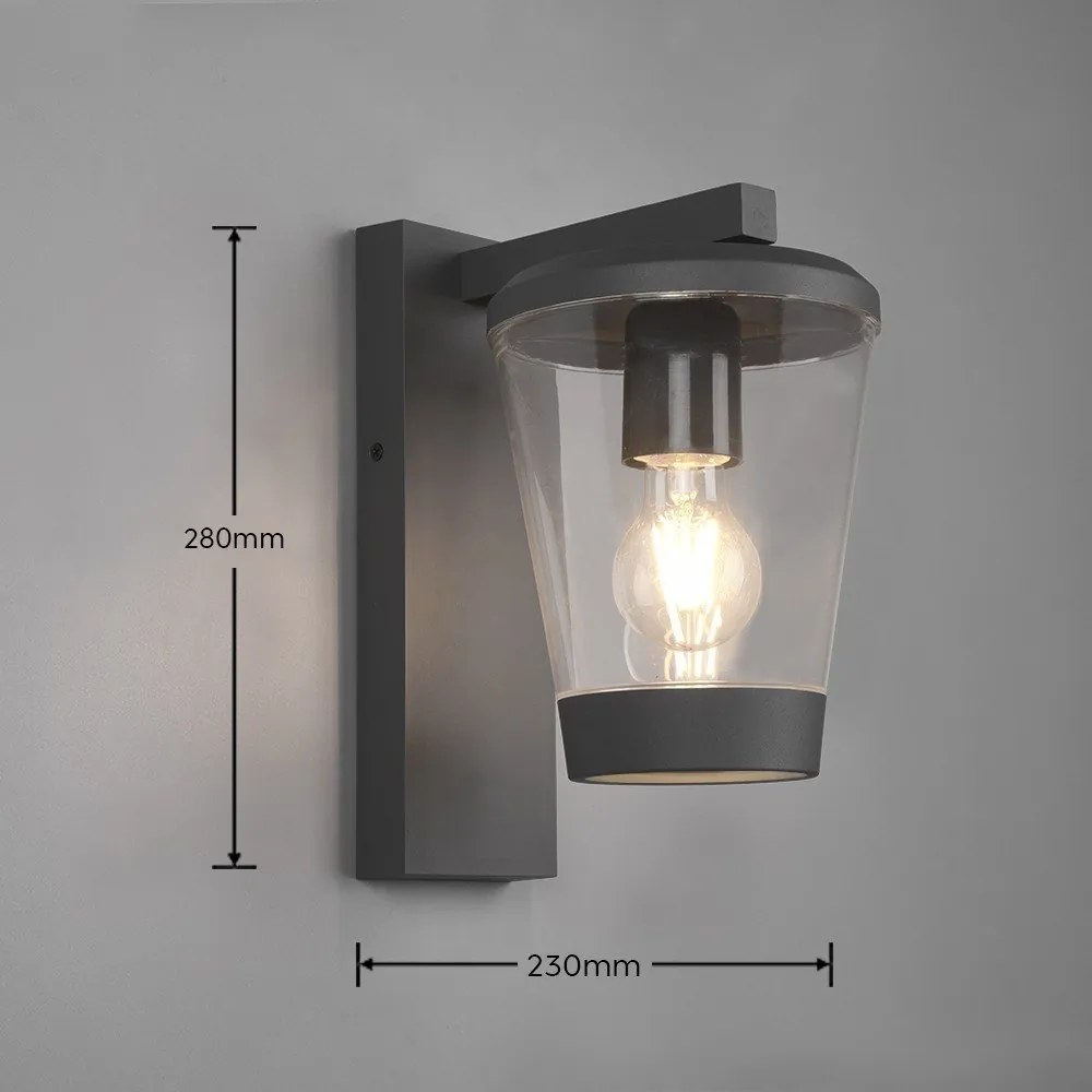 Venkovní svítidlo (výška 28 cm) Cavado – Trio