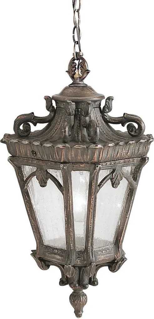Elstead TOURNAI M venkovní rustikální lustr 40 cm IP44 1xE27